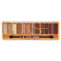 L.A. COLORS Eyeshadow 10 Color Block Palette, Glam, 0.56 fl oz ...