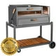 Nuke Delta Argentinian-Style Gaucho Outdoor 40-inch Grill - DELTA02 ...