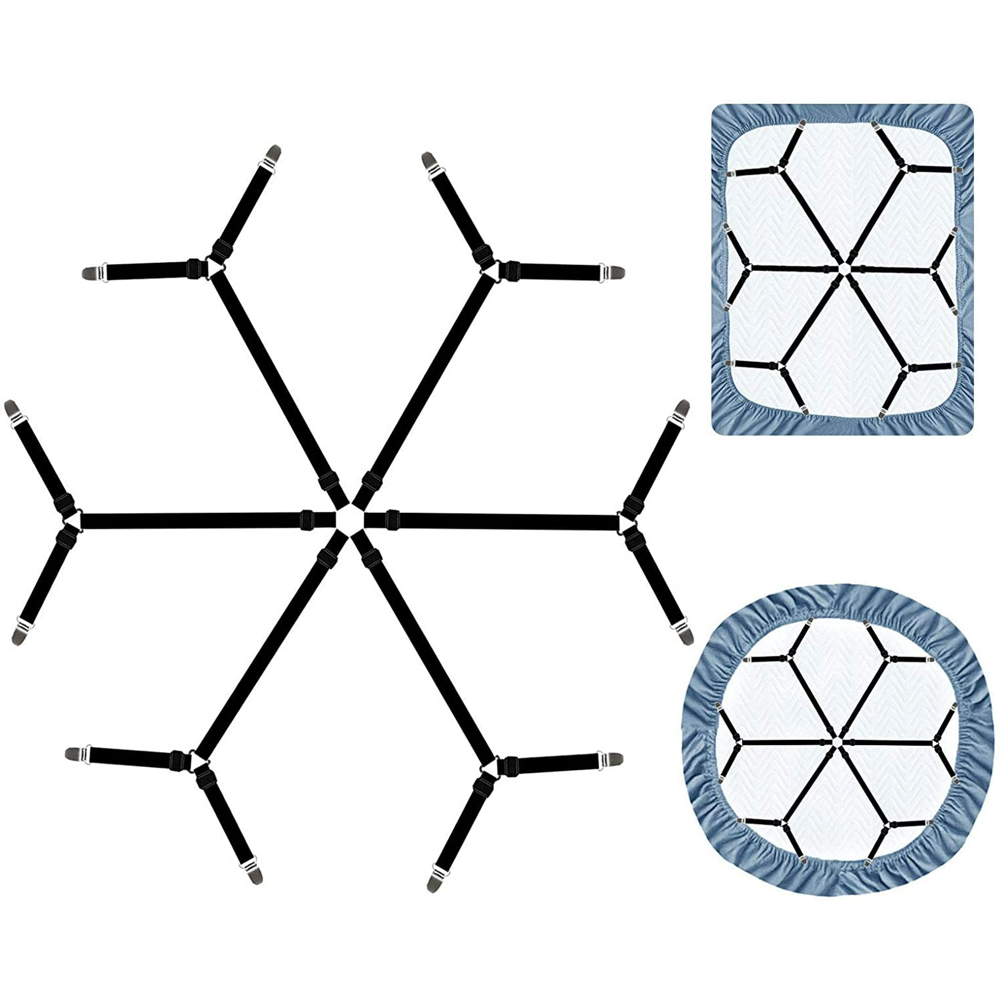 Click here for Greswe 6 Sides Heavy Duty Triangle Bed Sheet Clip... prices