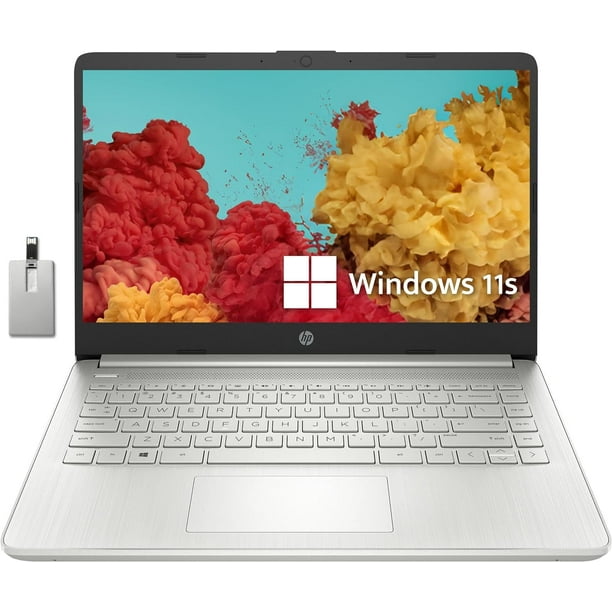 HP Premium Stream 14" HD BrightView Laptop, Intel Celeron N4120, 16GB ...