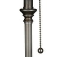 Mainstays Silver Metal Pull Chain Transitional Accent Lamp 19"H ...