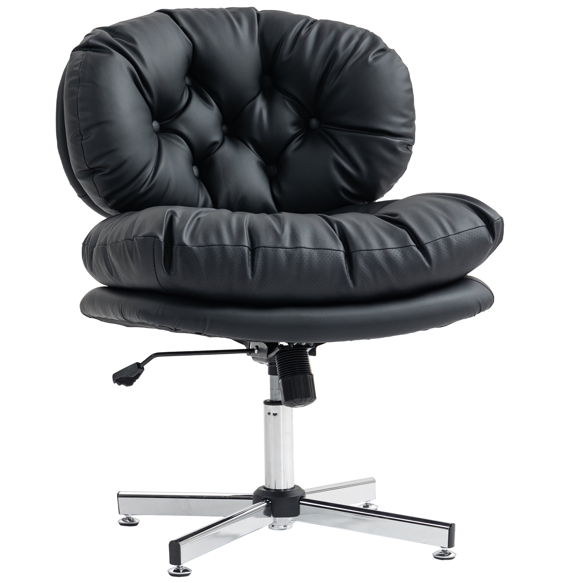 Click here for Homcom Armless Office Chair Desk Chair With Wide T... prices