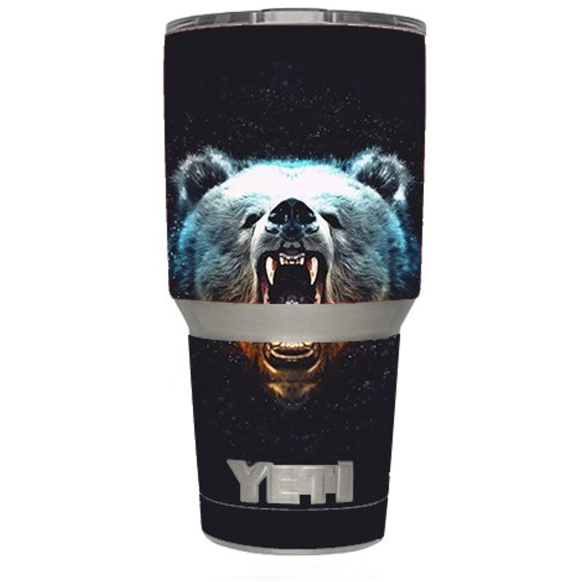 Skin Decal Vinyl Wrap for Yeti 30 oz Rambler Tumbler Cup (6-piece kit ...