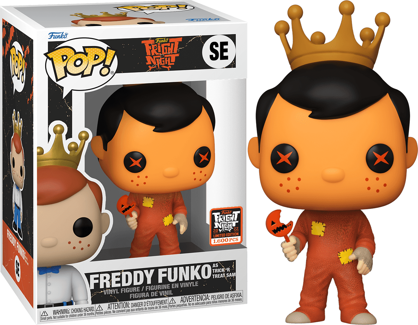 Funko POP! Fright Night Freddy Funko As Trick 'R Treat Sam LE 1600 ...