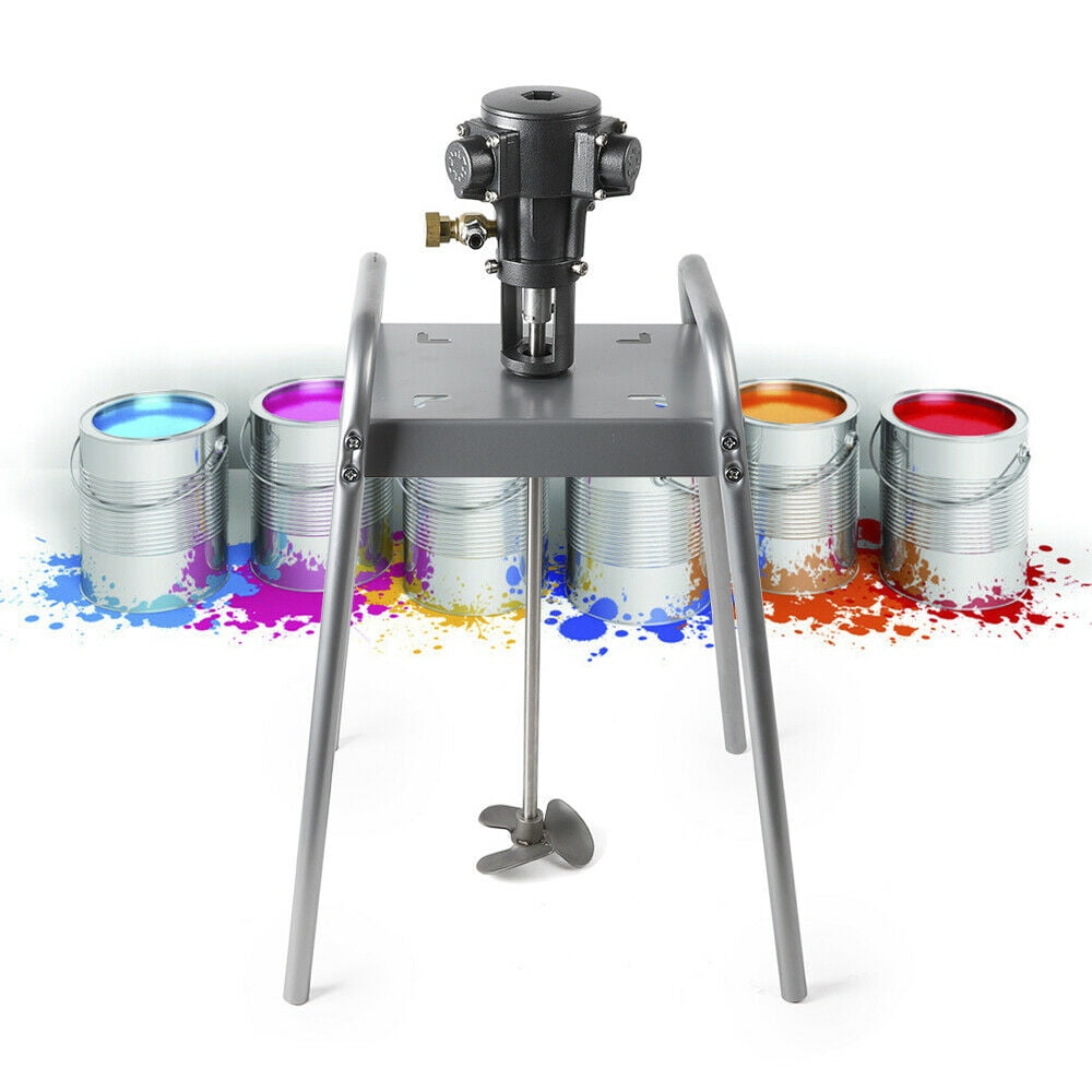 Miumaeov Pneumatic Agitator Paint Mixer Machine 5 Gallon Platform Type ...