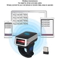 Wearable Ring Barcode Scanner, 1D 2D QR Hands Mini Finger Bar Code ...