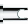 Grohe 27074000 Rainshower Wall Hand Shower Holder Round In Starlight ...