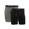 Russell Active Ultra Soft Long Leg Boxer Briefs, 2 Pack - Walmart.com