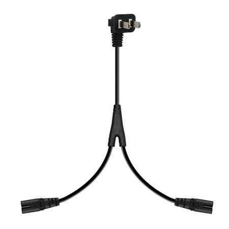 Power Cord, Pins to C7 Y Splitter Power Cord, Pins to IEC320 C7 Power ...