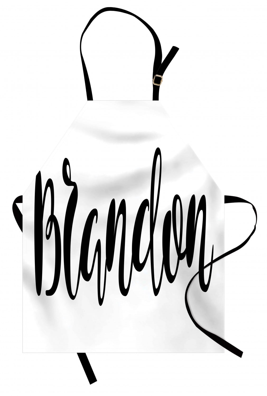 Brandon Apron Widespread Name Design with Monochrome Artistic Letters ...