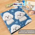 PU Leather Photo Album with 20 Self-Adhesive Pages 3-Ring Binder DIY ...