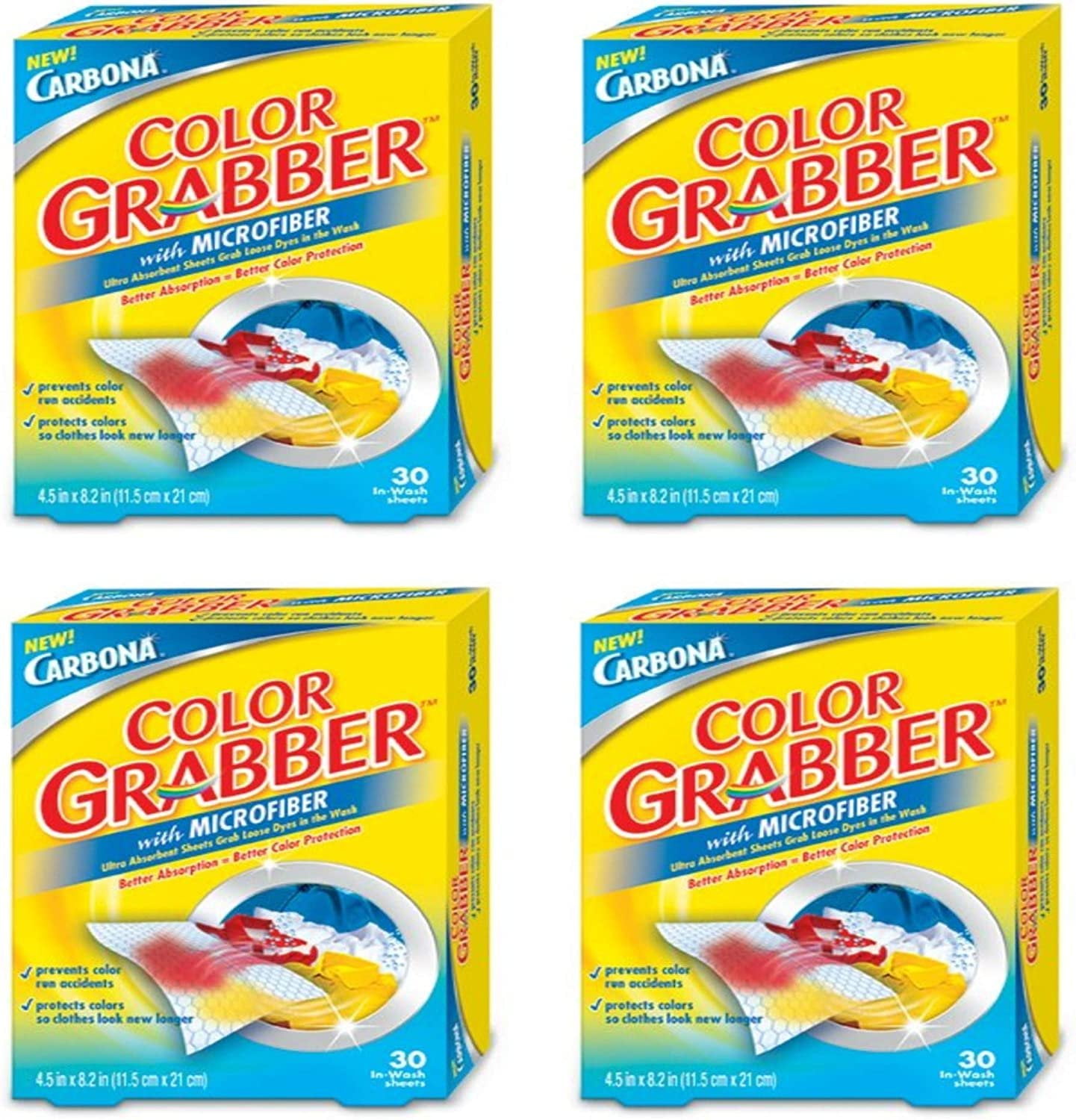 Carbona Color Grabber - 4 Pack - Walmart.com