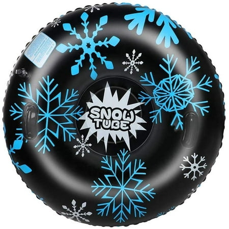 Snow sleds, Large Size Inflatable ski Tube with Handle, Safe and ...