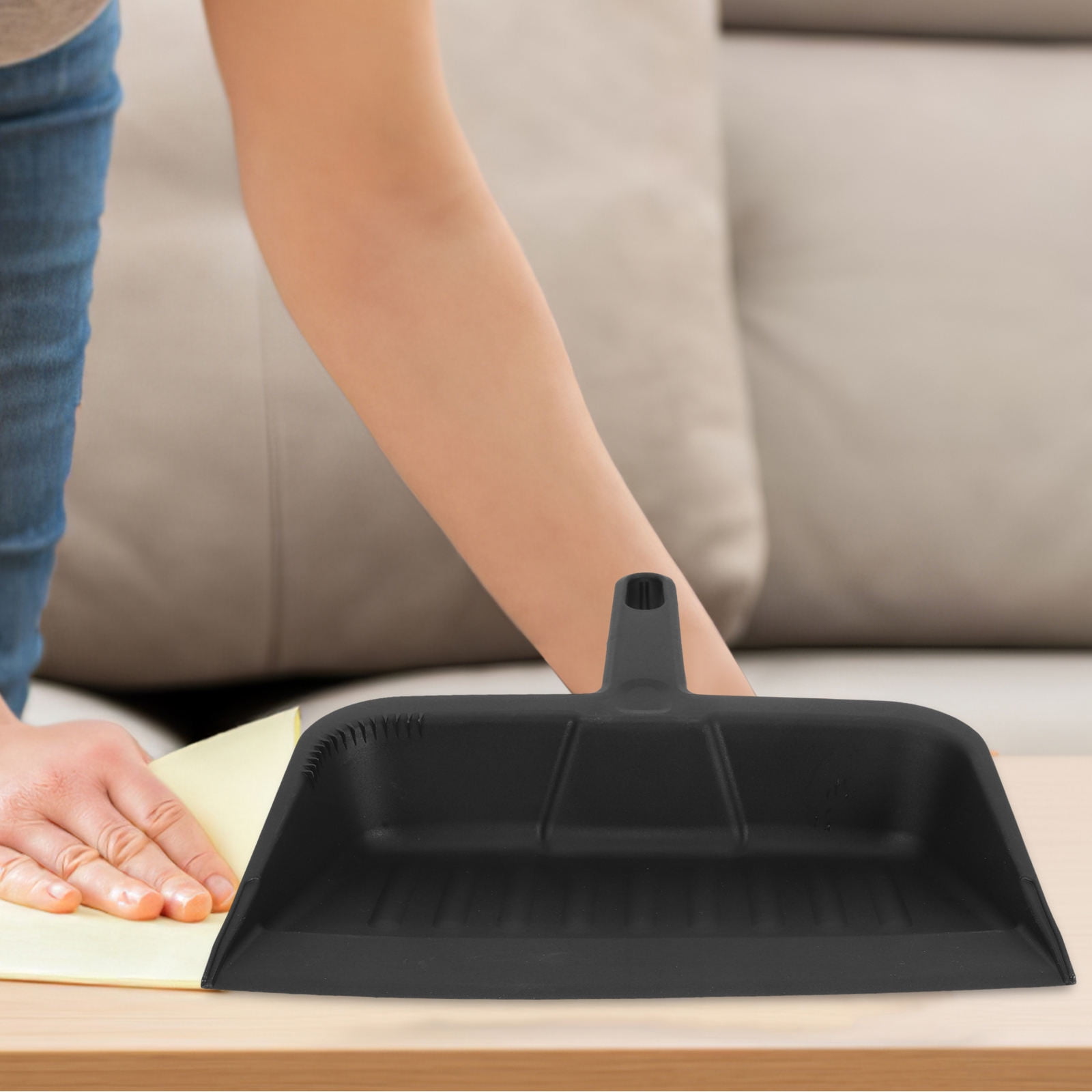 Click here for Litinkimi Push Broom Outdoor Heavy Duty Dustpan Bl... prices