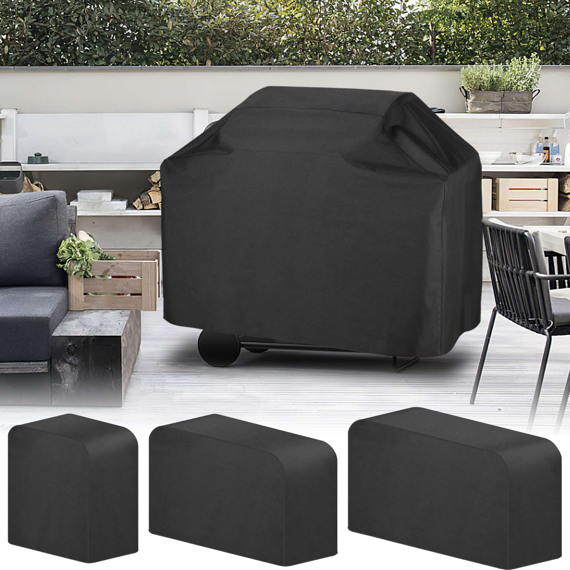 Deago Grill Cover 67 Inch, Waterproof Barbecue Gas Grill Cover, Fade ...