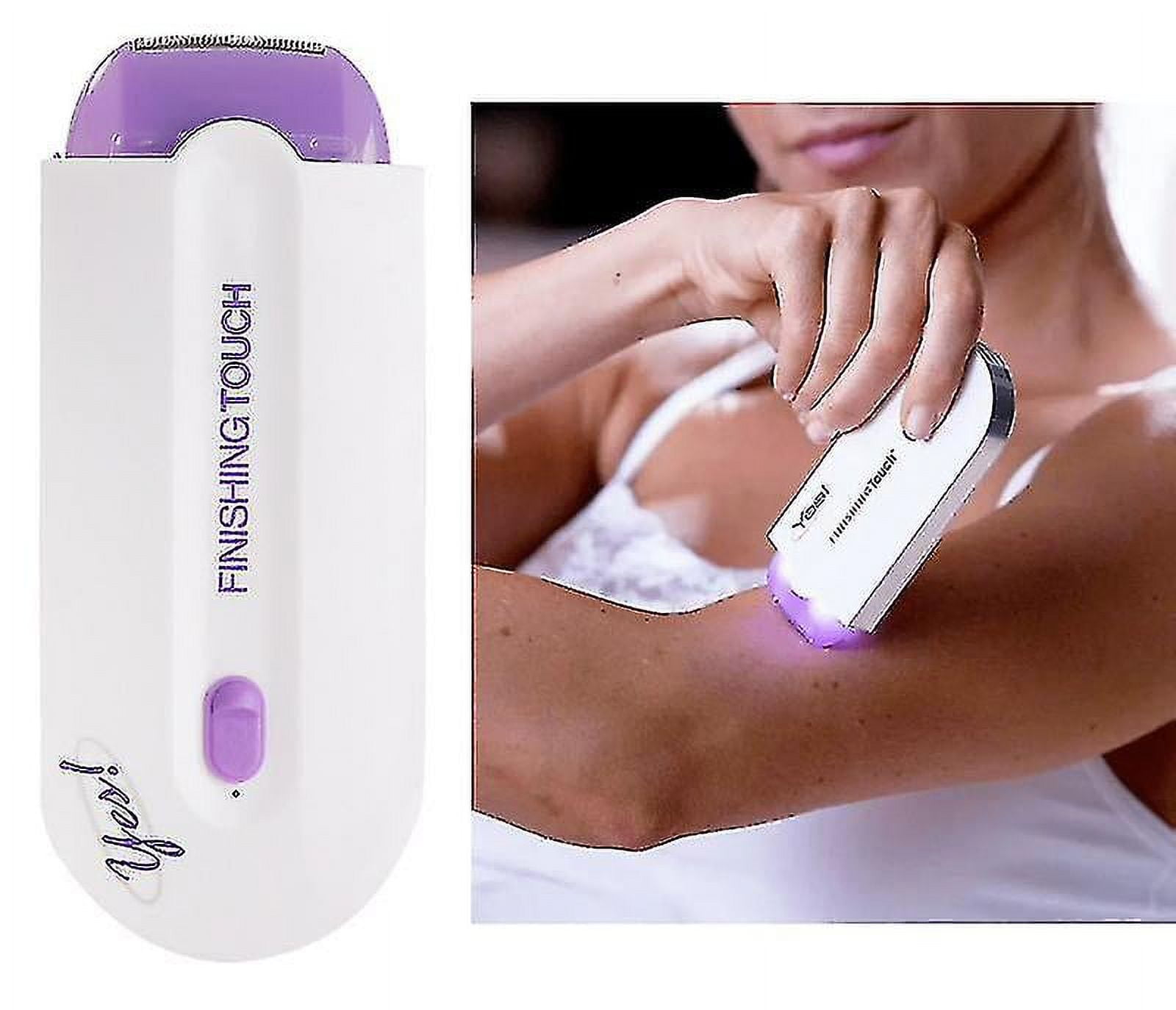Depiladora indolora YUANXCMXG Finishing Touch con microvibraciones | Walmart en línea