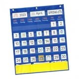 Calendar Pocket Chart Classroom Organized Chart Education Early ...