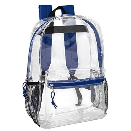 Clear Backpack With Reinforced Straps For Security & Sporting Events ...
