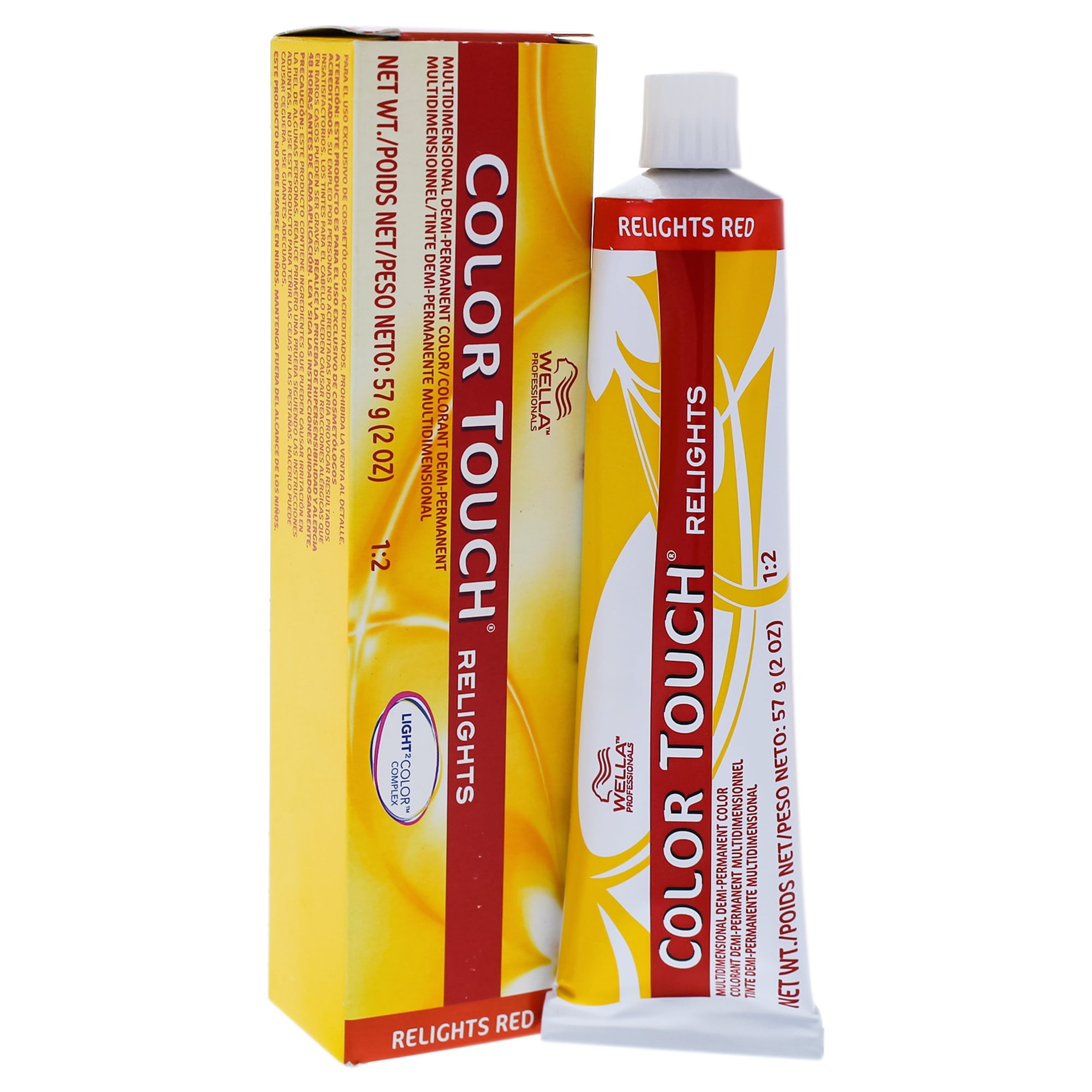 Color Touch Relights Demi-Permanent Color - 47 Red Brown by Wella for ...