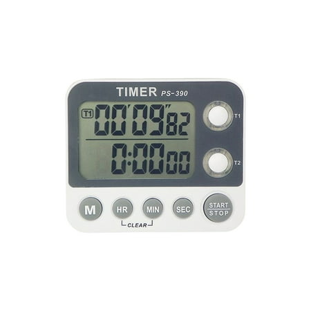 mmirethe Digital Timer Kitchen Gadget LCD Screen Professional 3 Levels ...