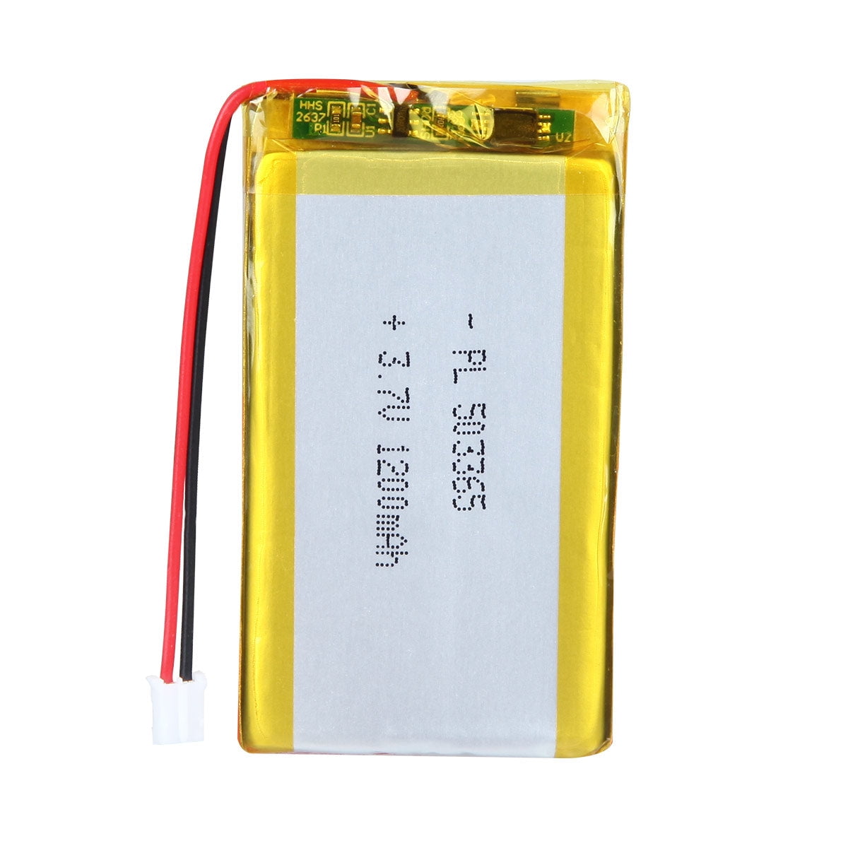 YDL 3.7V 1200mAh Battery 503365 Lithium Polymer Ion Rechargeable Li-ion ...