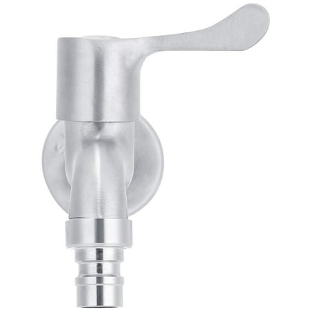 G1/2in Stainless Steel Quick Open Single Cold Washing Machine Faucet ...