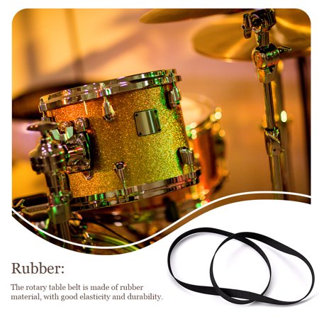 49cm Record Player Turntable Rubber Belt Lightweight Reusable Record ...