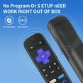 (2 Pack) Replacement Remote Control for Roku TV - Compatible with TCL ...