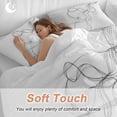 Abstract Twisted LineStripe Duvet Cover Set Queen Size, Wave Black Line ...