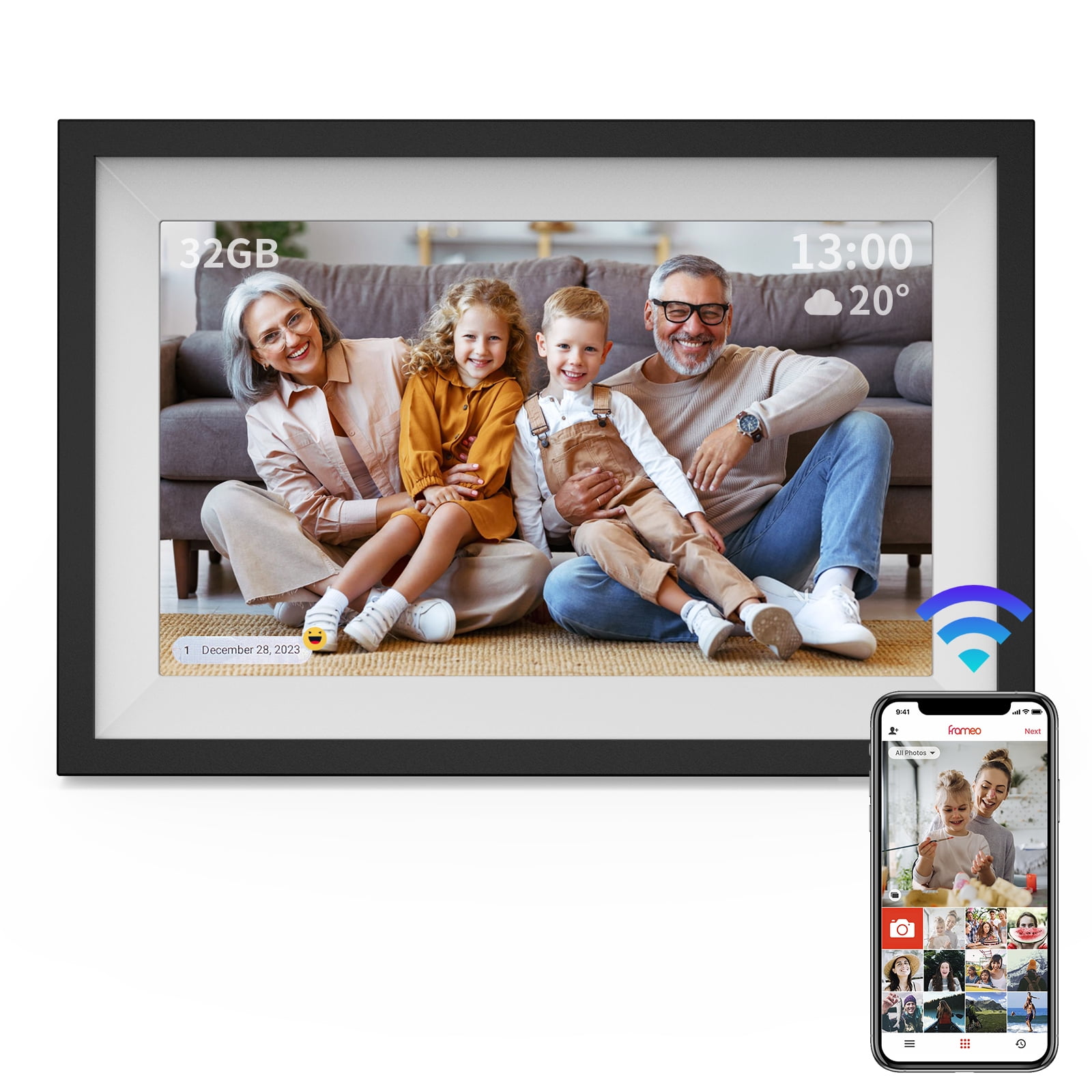 Click here for Yeacher 10.1-Inch Smart Wifi Digital Frame With 32... prices