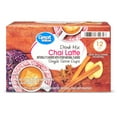 Great Value Chai Latte Drink Mix Single-Serve Cups 12 Ct, Creamy Tea ...