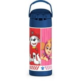 Thermos Stainless Steel Funtainer Water Bottle with Straw, Paw Patrol, 14 Fluid Ounces - Walmart.com