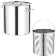 Lehman's Large Amish Made Stainless Steel Stovetop Water Bath Canner ...
