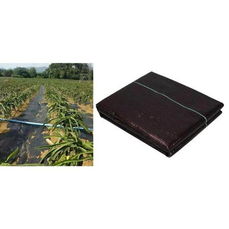 pitrice Black Weed Barrier Blocker Landscape Fabric with Grid Strips 1 ...