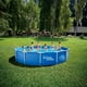 Summer Waves 15 ft Round Active Frame Above Ground Pool, Blue, Ages 6 ...