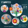 BrixVibe Elegant Bouquet Building Set Compatible with Lego Flower ...
