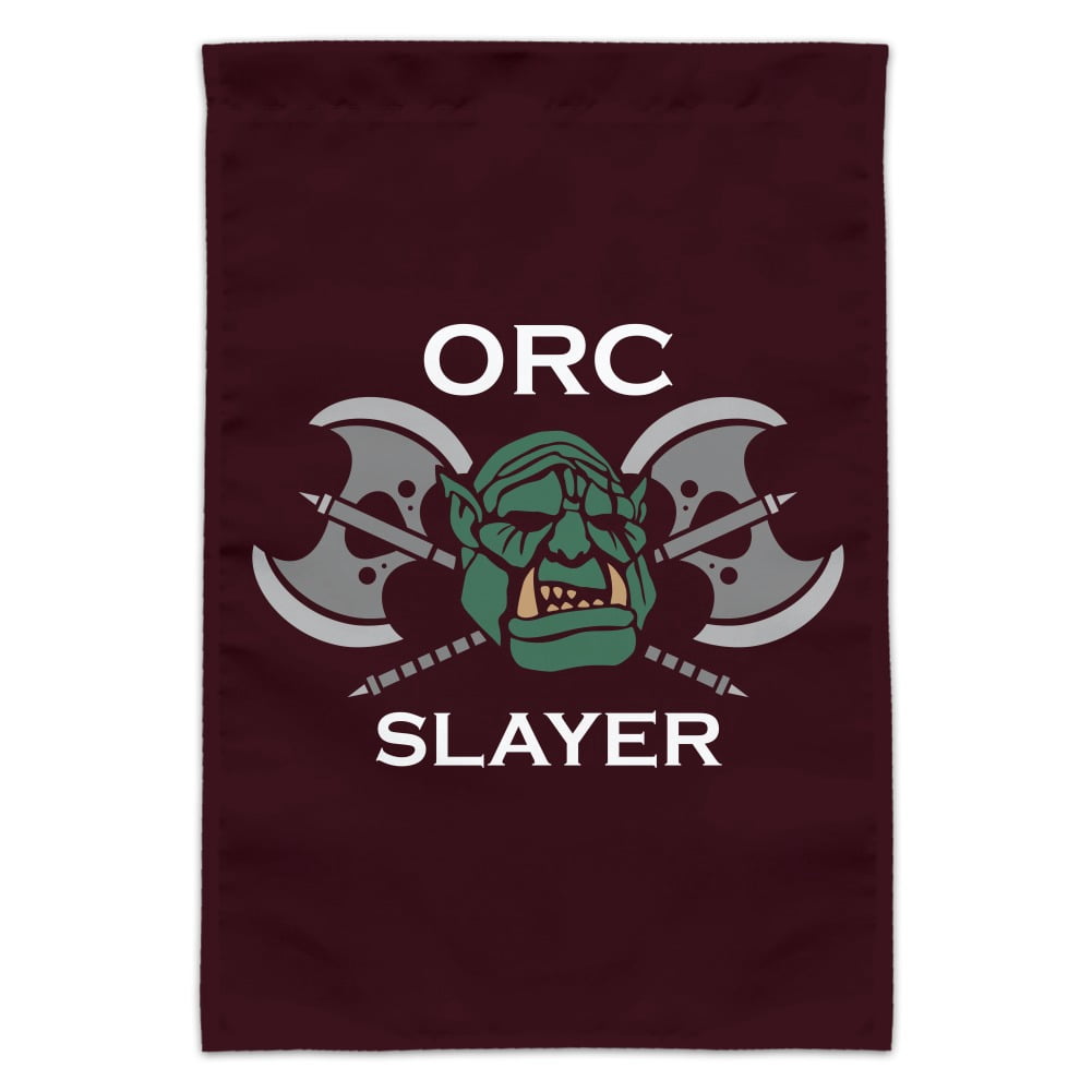 Orc Slayer Fantasy Games RPG Axe Garden Yard Flag - Walmart.com