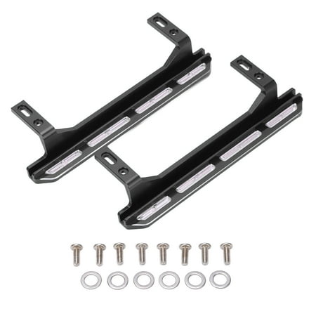 Zaqw 1Pack RC Side Pedal Metal Simulation Step Plate Running Board for ...