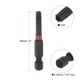Uxcell T25 Magnetic Security Impact Torx Screwdriver Bit 1/4" Hex Shank 2" Length - Walmart.com