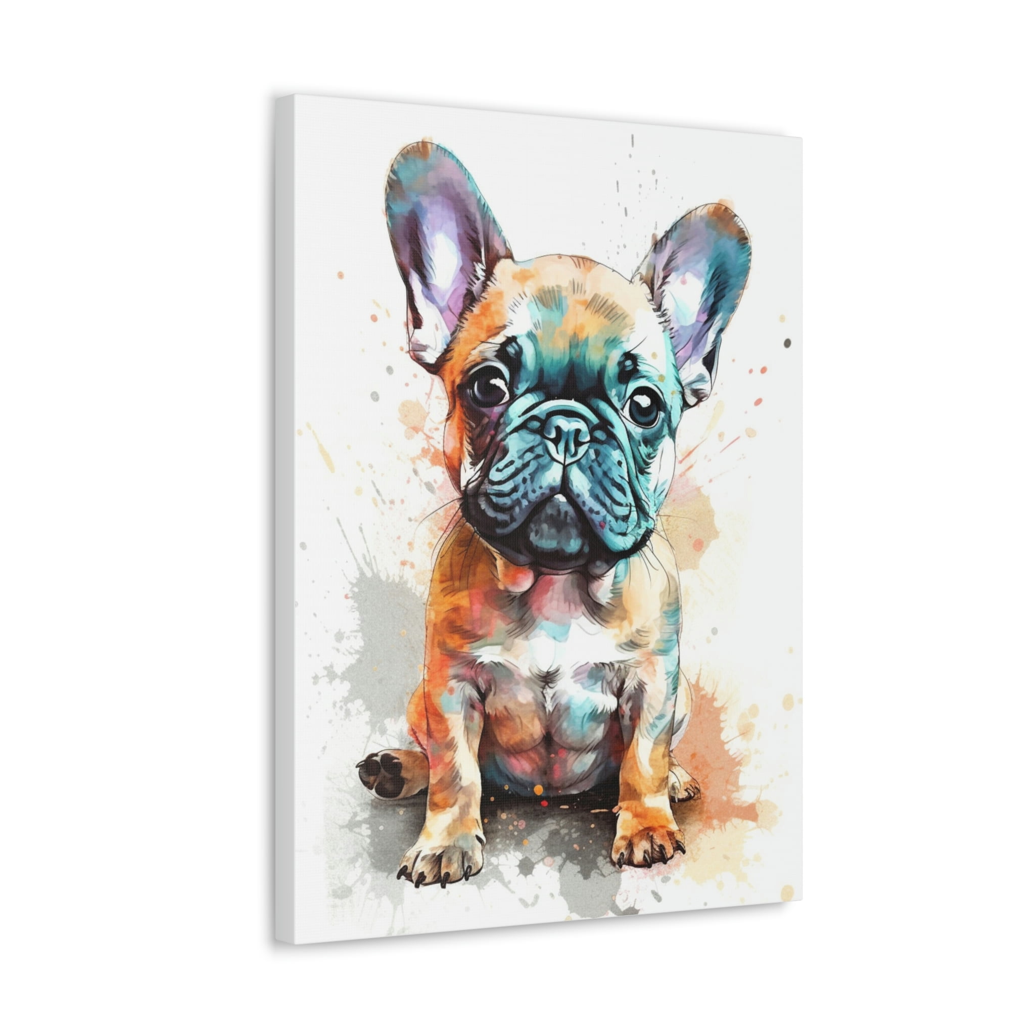 Watercolor French Bulldog Painting 2 - Nursery Collection - Bedtime ...