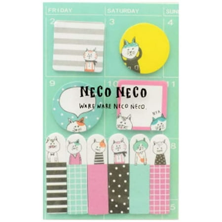 Cartoon Animal Sticky Notes Self Adhesive Week Plan Memo Pads Sticker ...