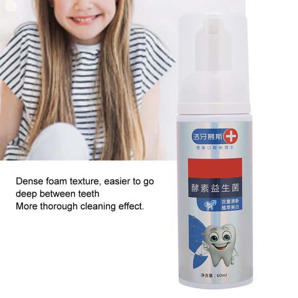Kids Toothpaste, Whitening Tooth Mousse Natural Fruit Flavour ...