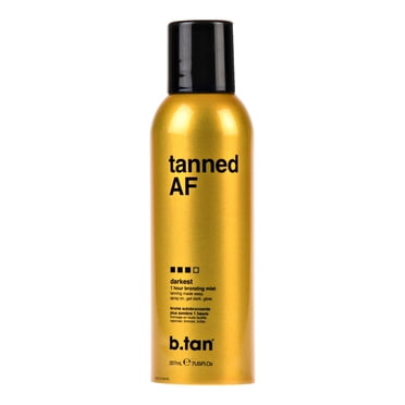 b.tan tanned AF... self-tan mousse, 6.7 fl oz - Walmart.com