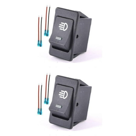 Driving Fog Lamp Rocker Switch,4pins Rocker Switch, Dashboard Switch,2 ...