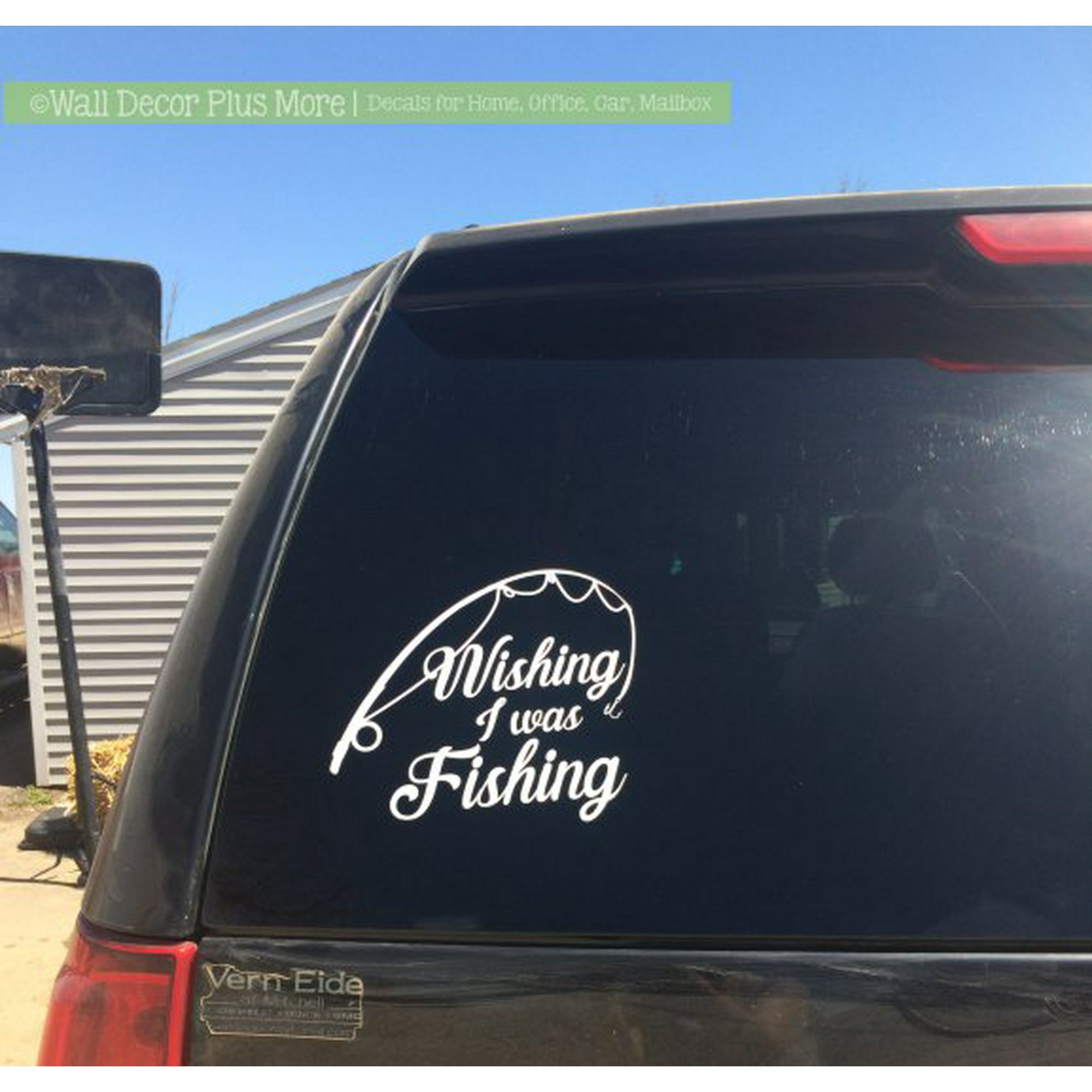 Fishing Truck Decals
