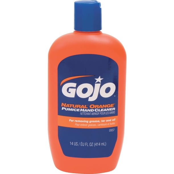 Limpiador de manos GOJO Natural Orange con partículas exfoliantes 414 ...