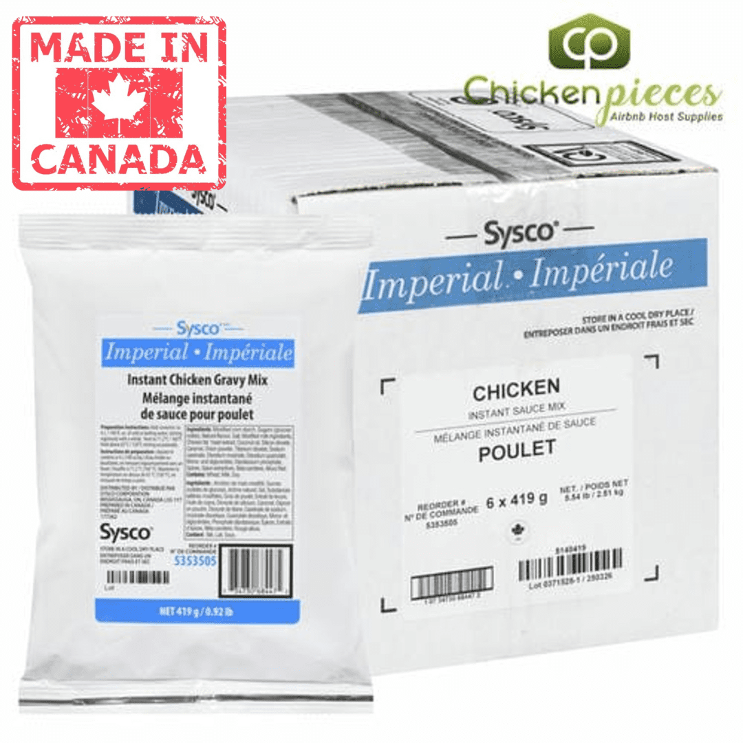 Sysco Mix Gravy Chicken Instant 419g/14.77oz (6/Case)-Canadian Made ...