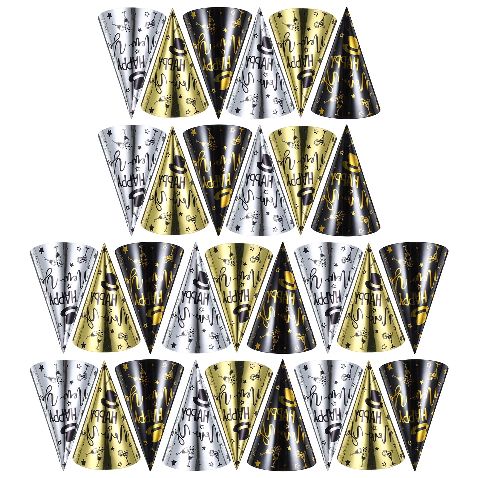 Click here for Deepcraff 30pcs Happy New Year Party Hats Paper Co... prices