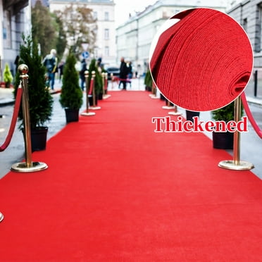 Wide Rug Floor Red Carpet Aisle Runner - 3' x 10' - Multiple Sizes, For ...