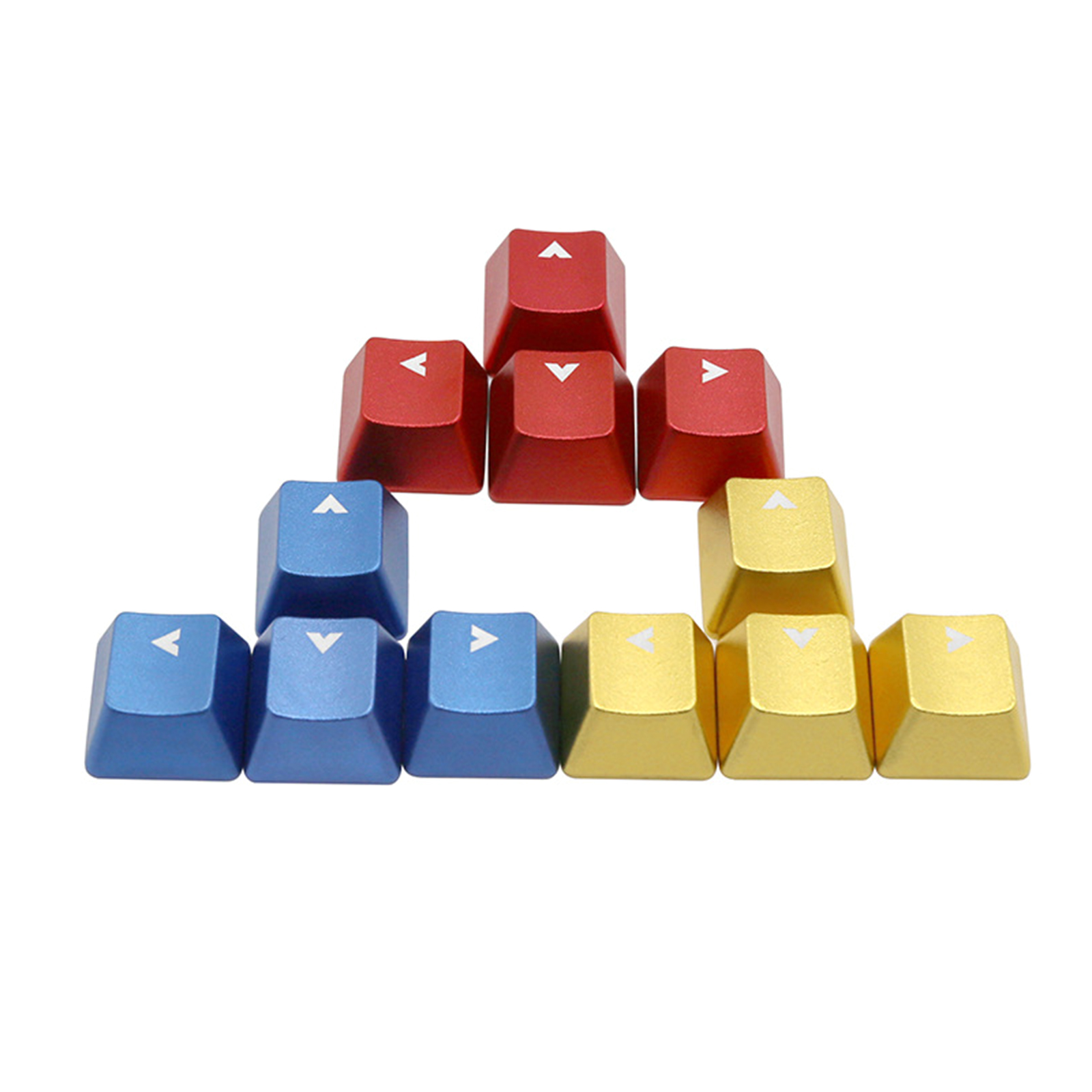 Buy Only Keycap,DIY Keyboard Metal WASD / Direction Keycaps 4 Keys for ...